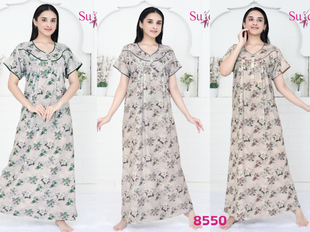 8550 Alpine Pleated Nighties